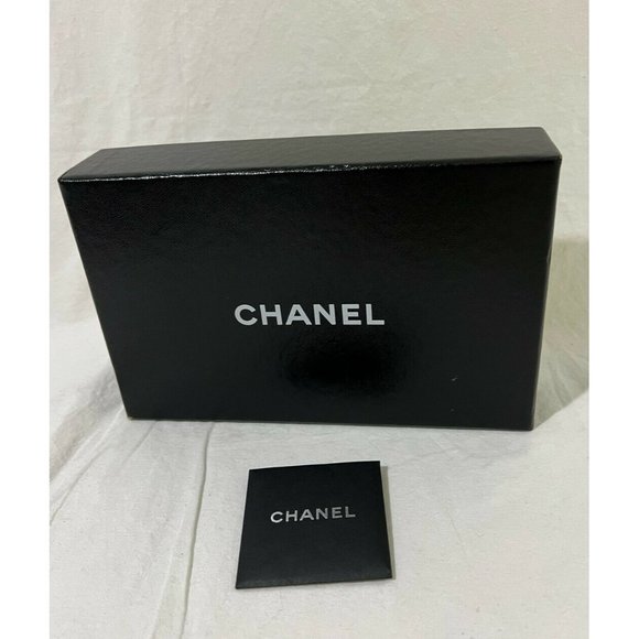 CHANEL | Accessories | Chanel Gift Box Storage Cardboard Black White 5 ...